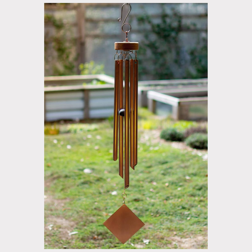 Copper Wind Chime: Soothing Sound for All Seasons - Free Engraving ...