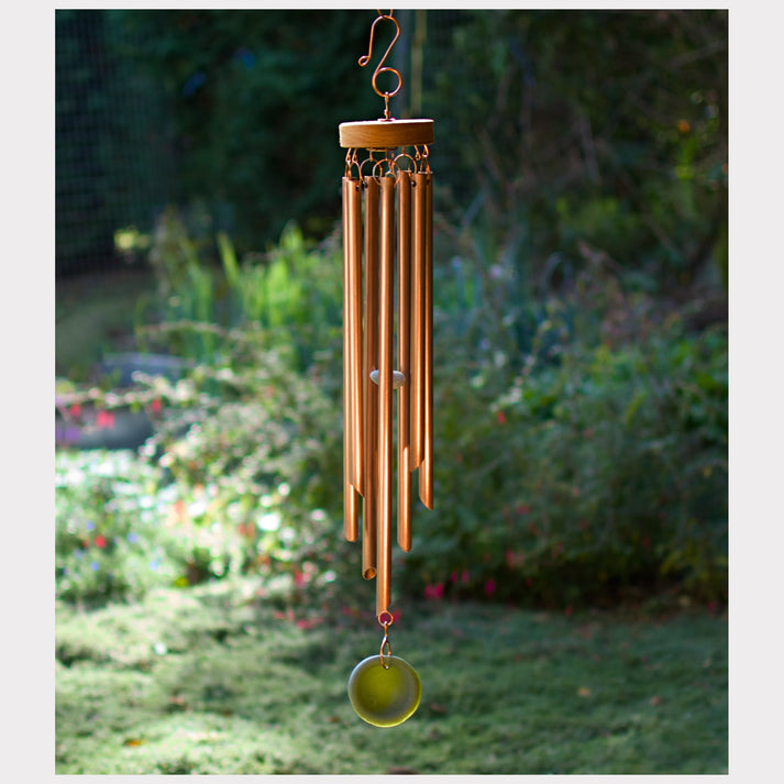 Handcrafted Copper Wind Chime - Creative Yard Art - Unique Decor ...