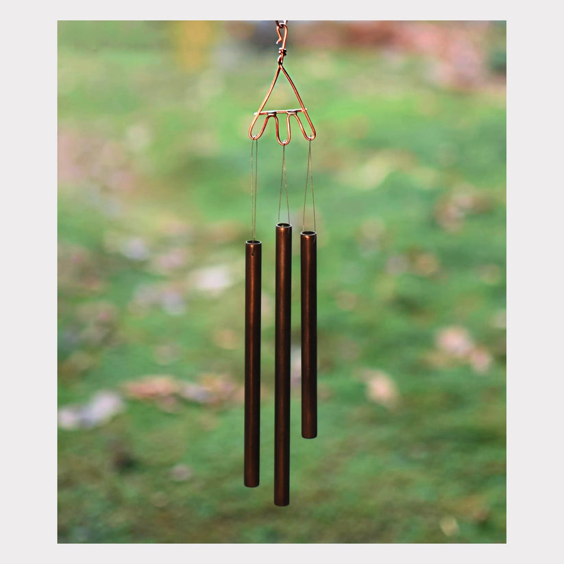 Sea Glass Suncatcher Wind Chime - Genuine Brass Chimes - Handcrafted ...