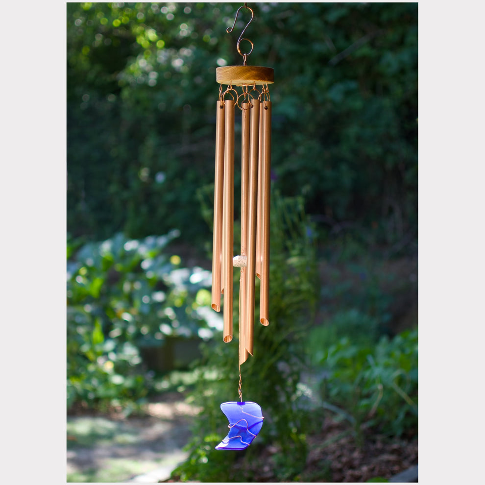 Handcrafted Copper Wind Chime - Creative Yard Art - Unique Decor ...