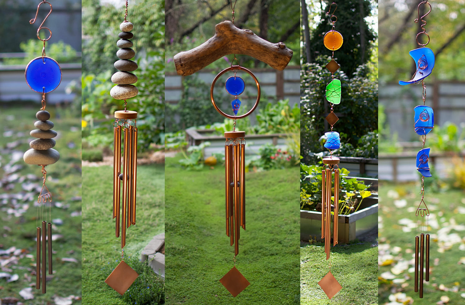 Wind Chimes Sun Catchers Art for the Home and Garden Handcrafted ...